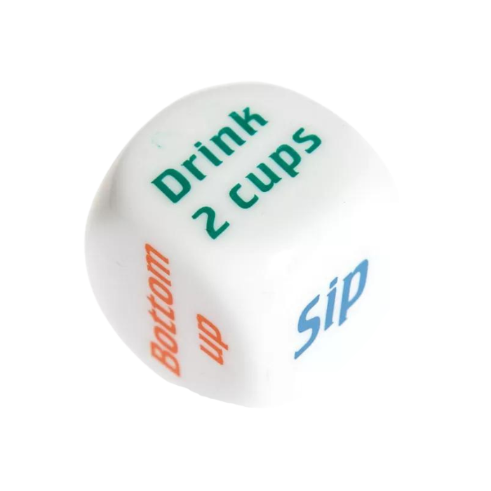 Drankdobbelsteen | Tipsy dice – Drankspelkopen.nl